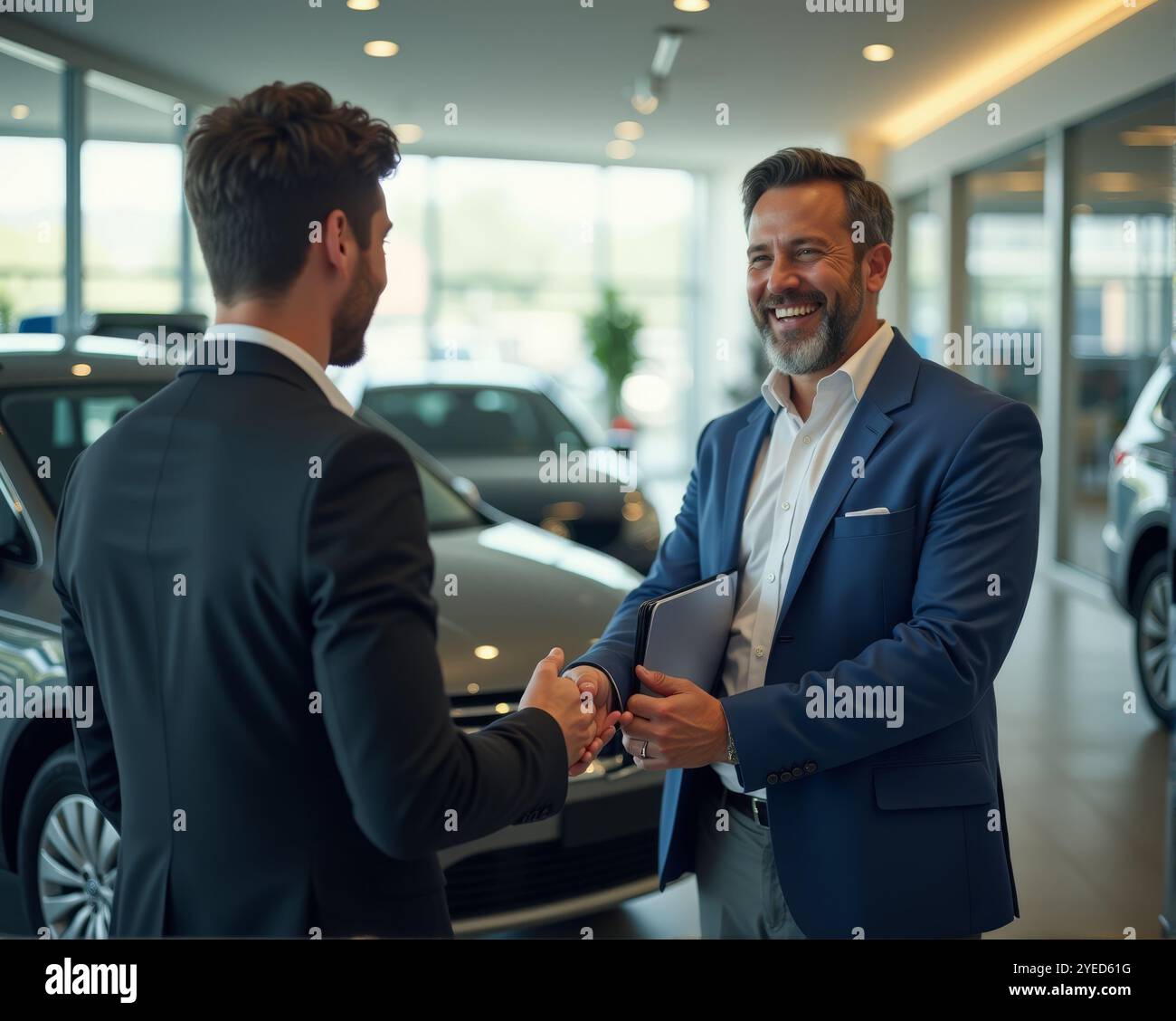 Hands giving receiving car hi-res stock photography and images - Alamy
