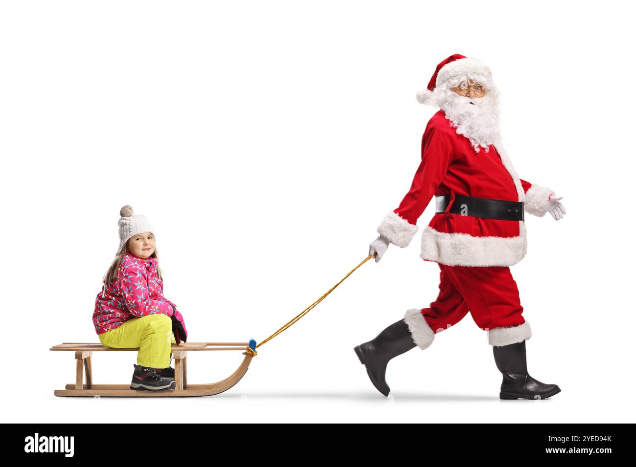 Sled of santa claus hi-res stock photography and images - Alamy