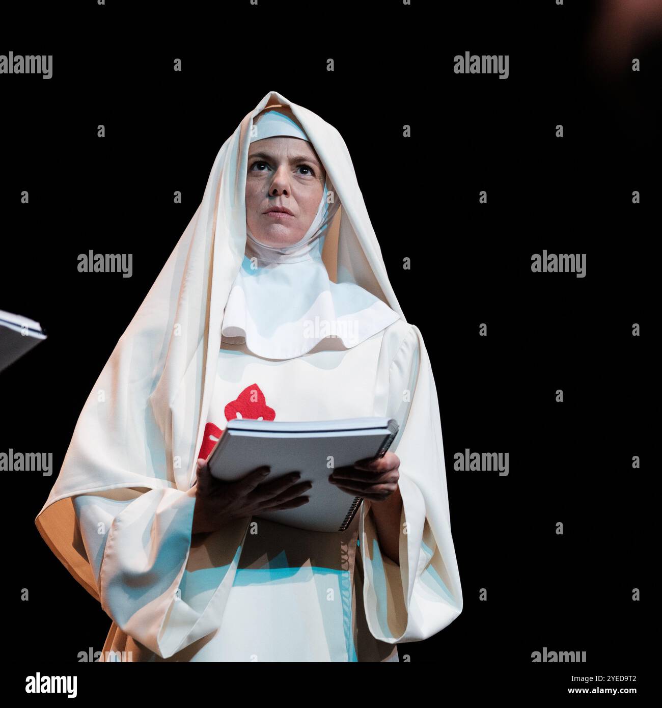 Actress manuela velasco performing on stage don juan tenorio at hi-res ...