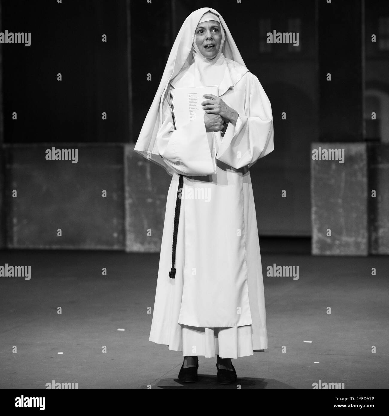 Actress manuela velasco performing on stage don juan tenorio at Black ...