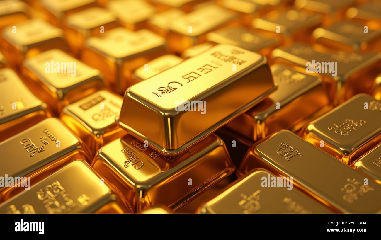 gold bullion and rise of gold prices gold, 3d, business, cube, square ...