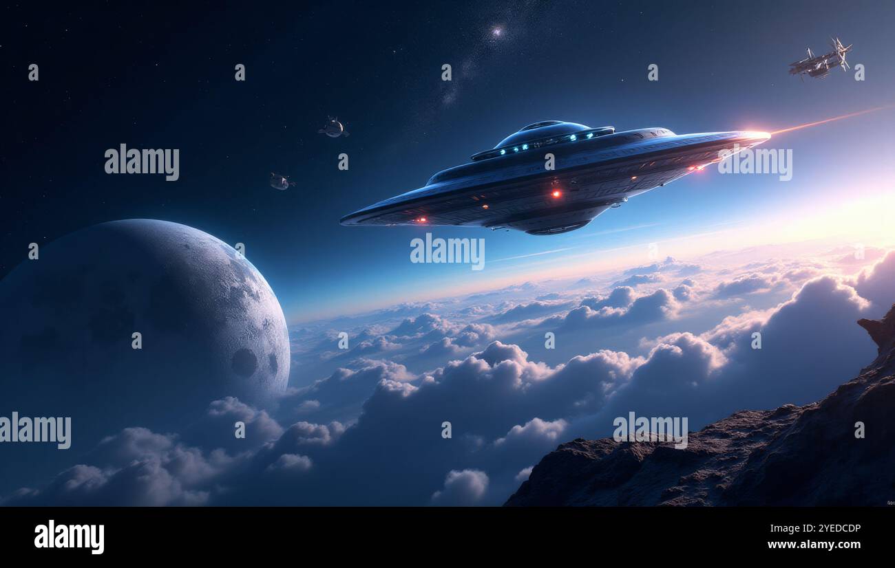 Ufo ellipse hi-res stock photography and images - Alamy