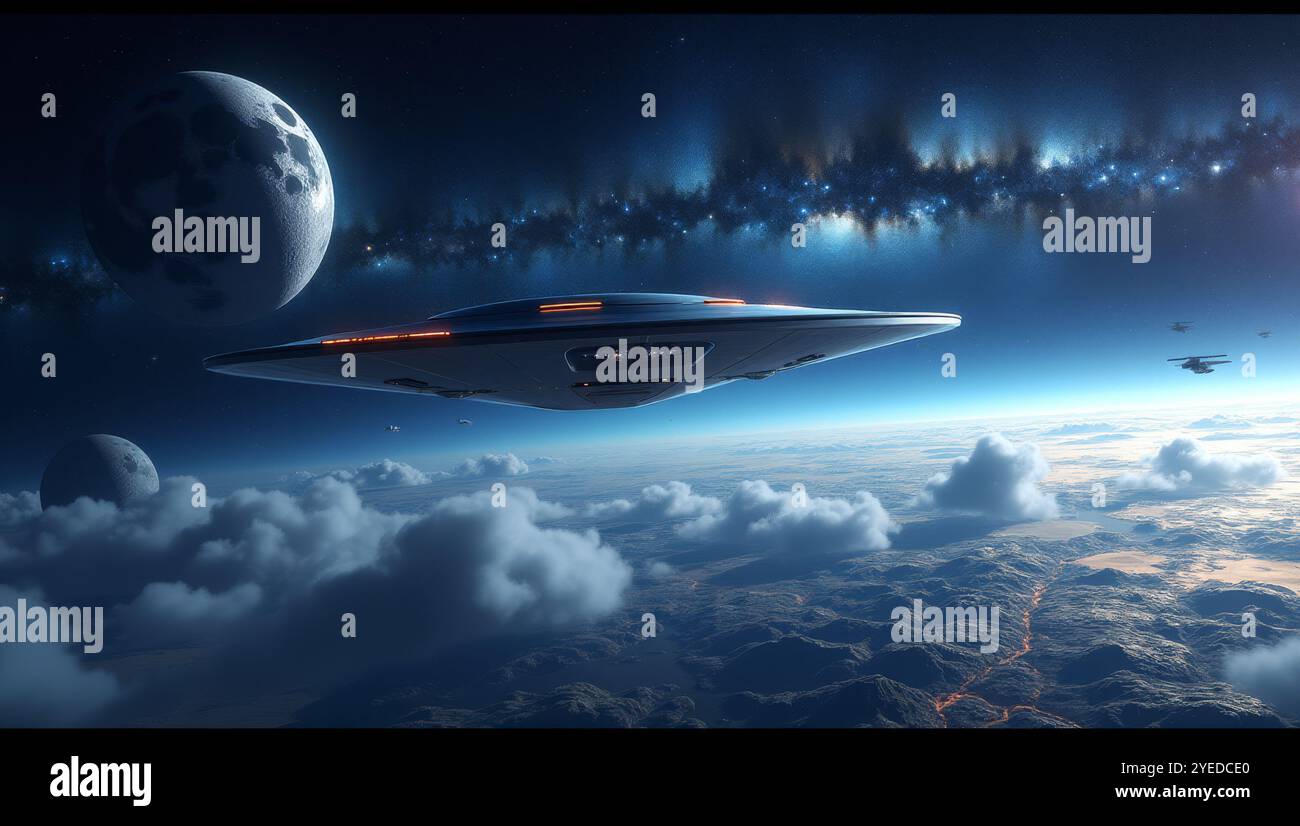 Ufo ellipse hi-res stock photography and images - Alamy