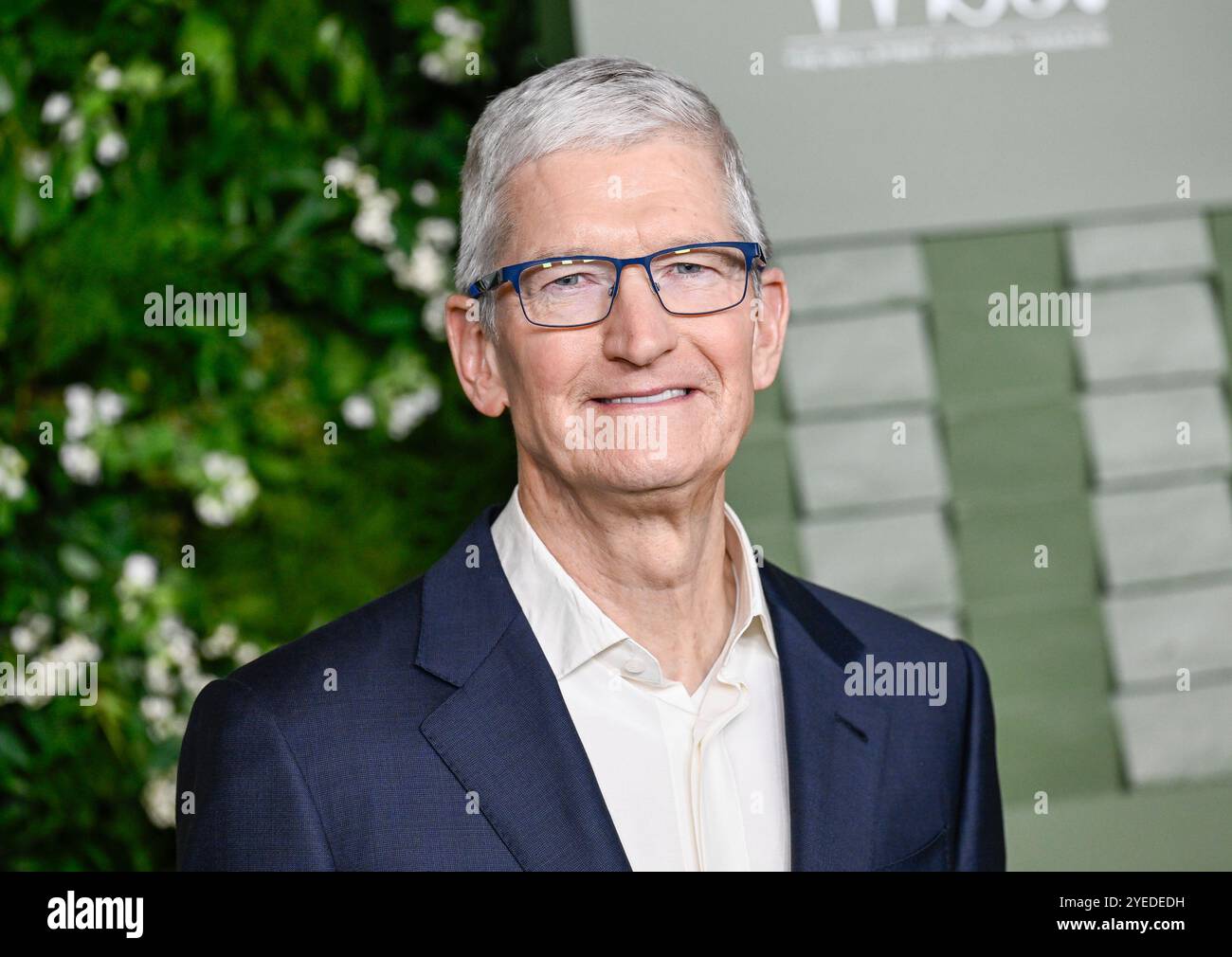 Tim Cook attends the WSJ. Magazine Innovators Awards at the Museum of ...