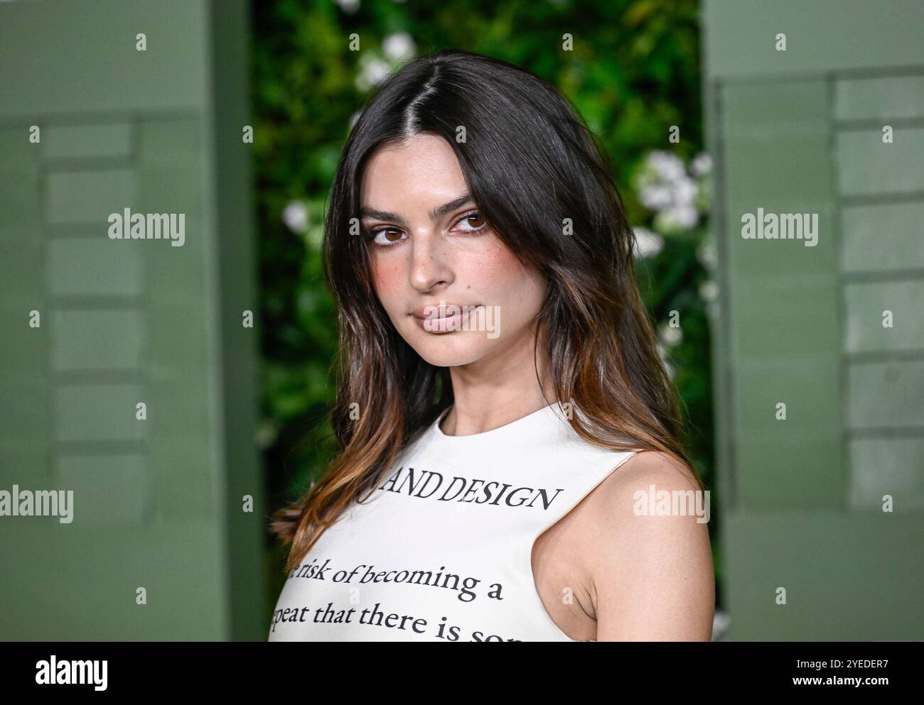 Emily Ratajkowski attends the WSJ. Magazine Innovators Awards at the ...