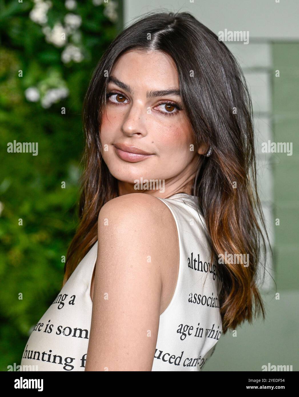 Emily Ratajkowski attends the WSJ. Magazine Innovators Awards at the ...