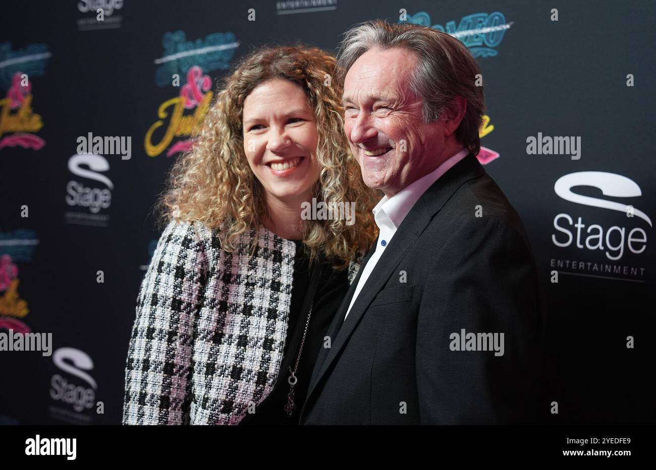 Hamburg, Germany. 30th Oct, 2024. Actor Helmut Zierl and his wife ...