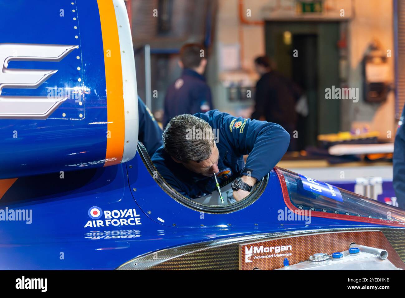 Technician cockpit hi-res stock photography and images - Alamy