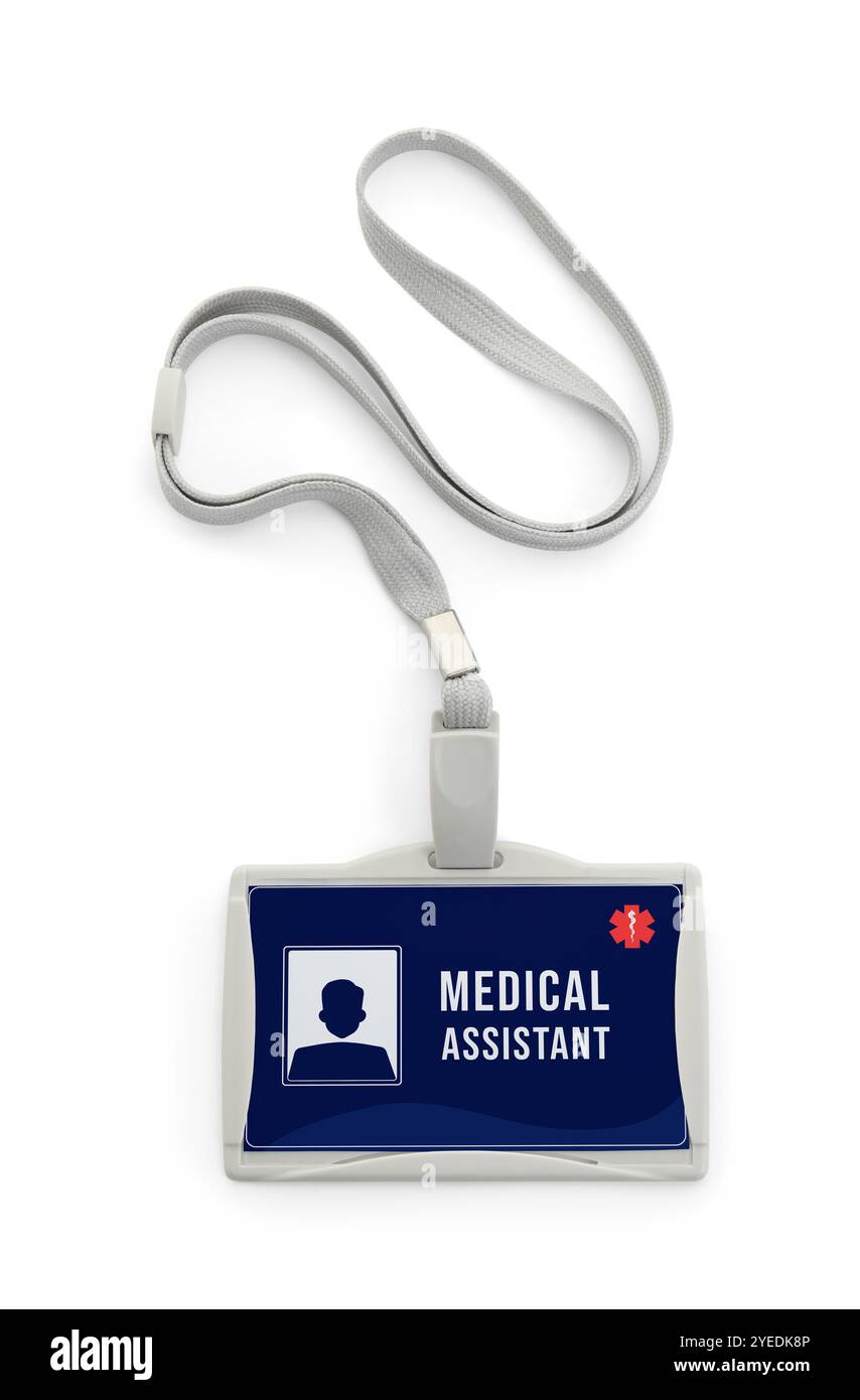 Corporate id card with photo Cut Out Stock Images & Pictures - Alamy