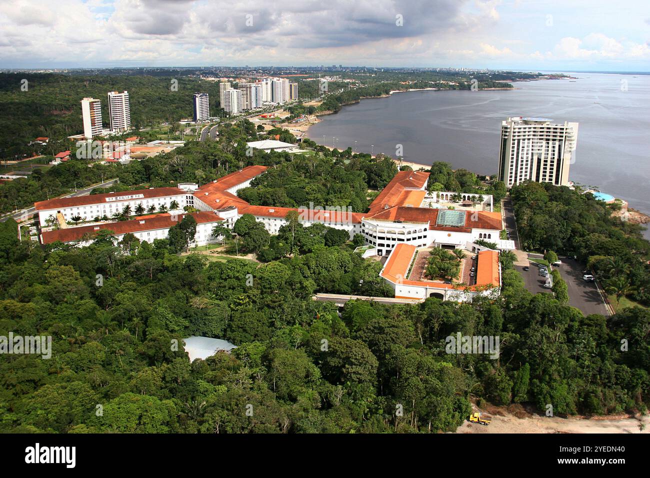 aerial view of Amazon river in Manaus city, Brazil Stock Photo - Alamy