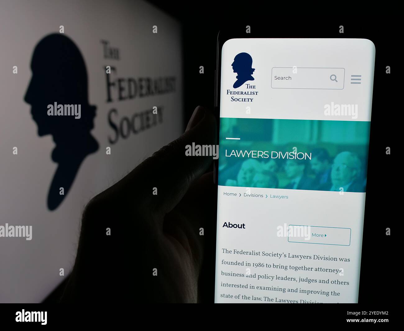 Federalist society logo hi-res stock photography and images - Alamy