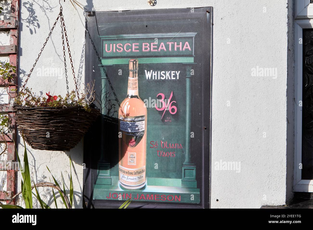 Irish whiskey poster hi-res stock photography and images - Alamy