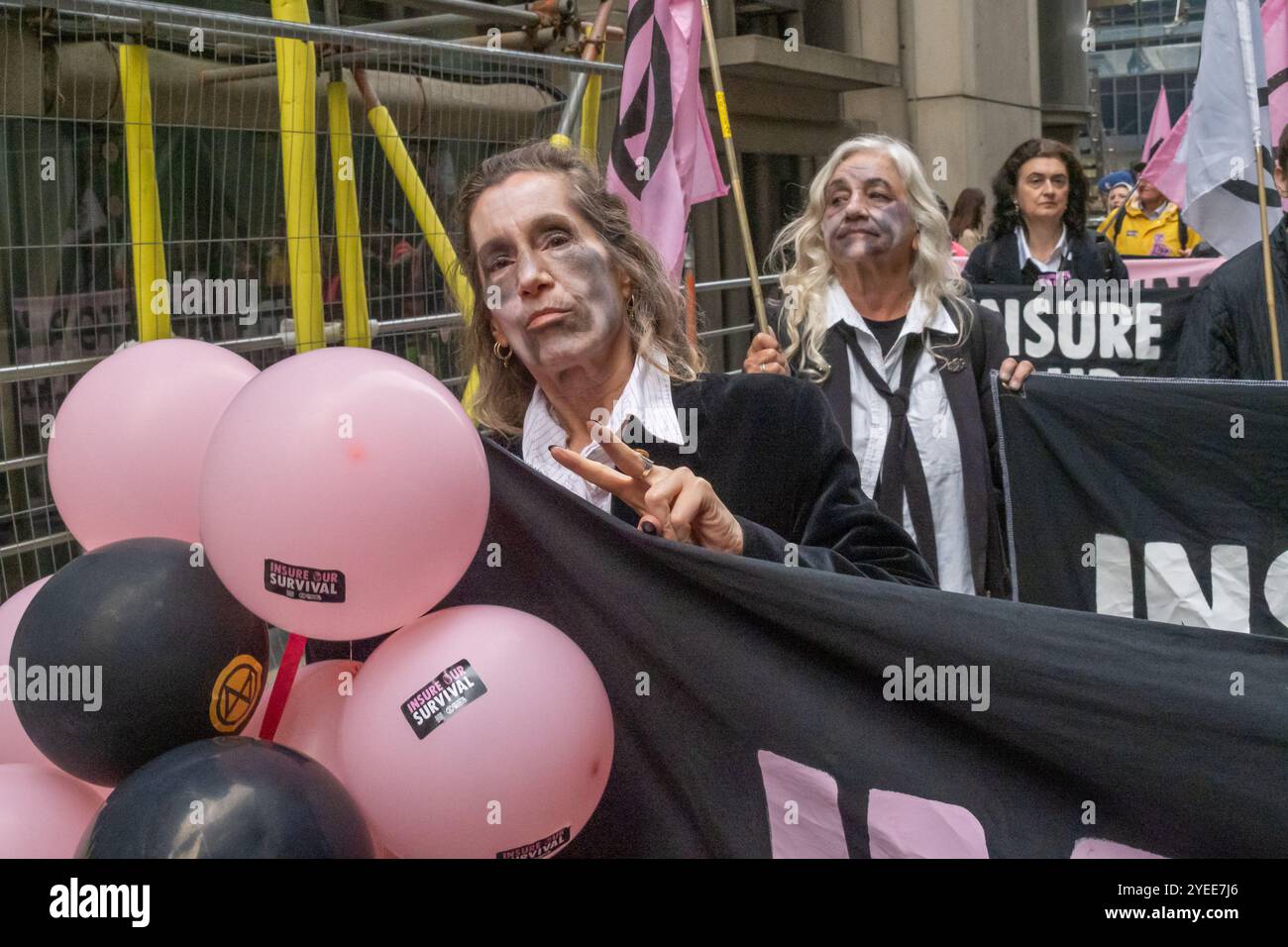 London, UK. 30 Oct 2024. Extinction Rebellion ended their 3 days of ...