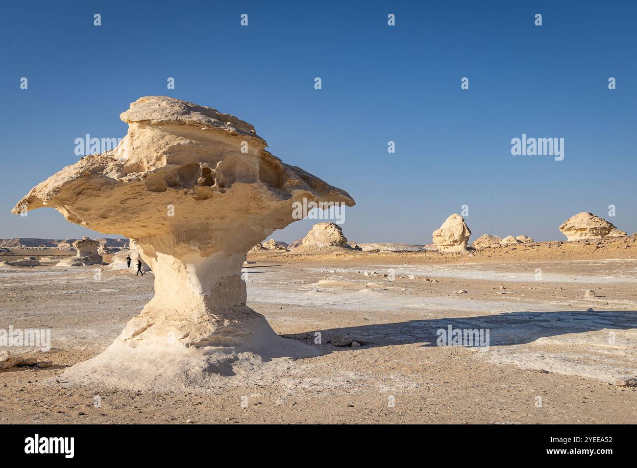 White Desert National Park, Al Farafra, New Valley, Egypt. Rock ...