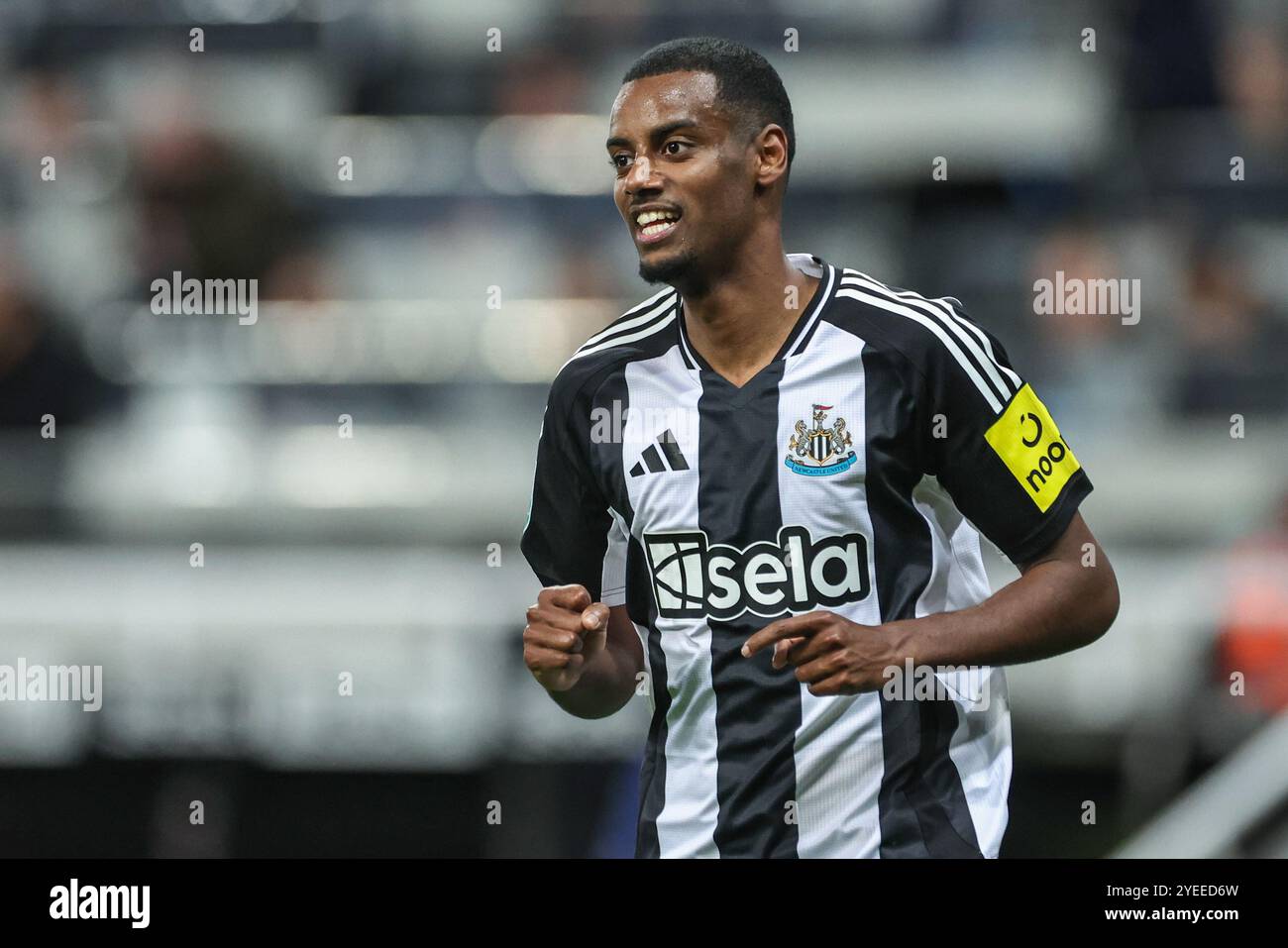 Alexander Isak of Newcastle United during the Carabao Cup Last 16 match ...