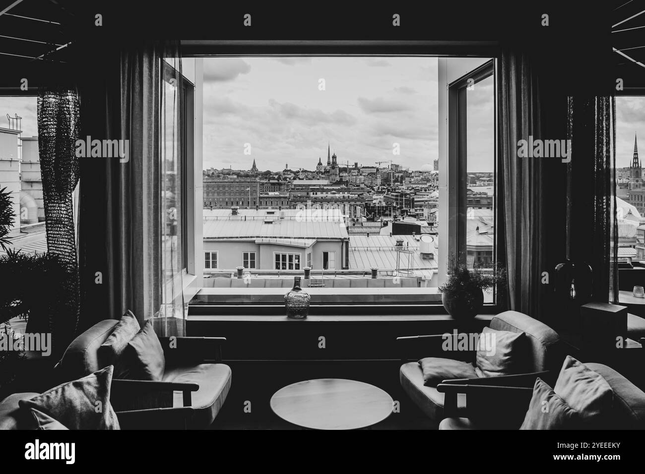 Seat with no view Black and White Stock Photos & Images - Alamy