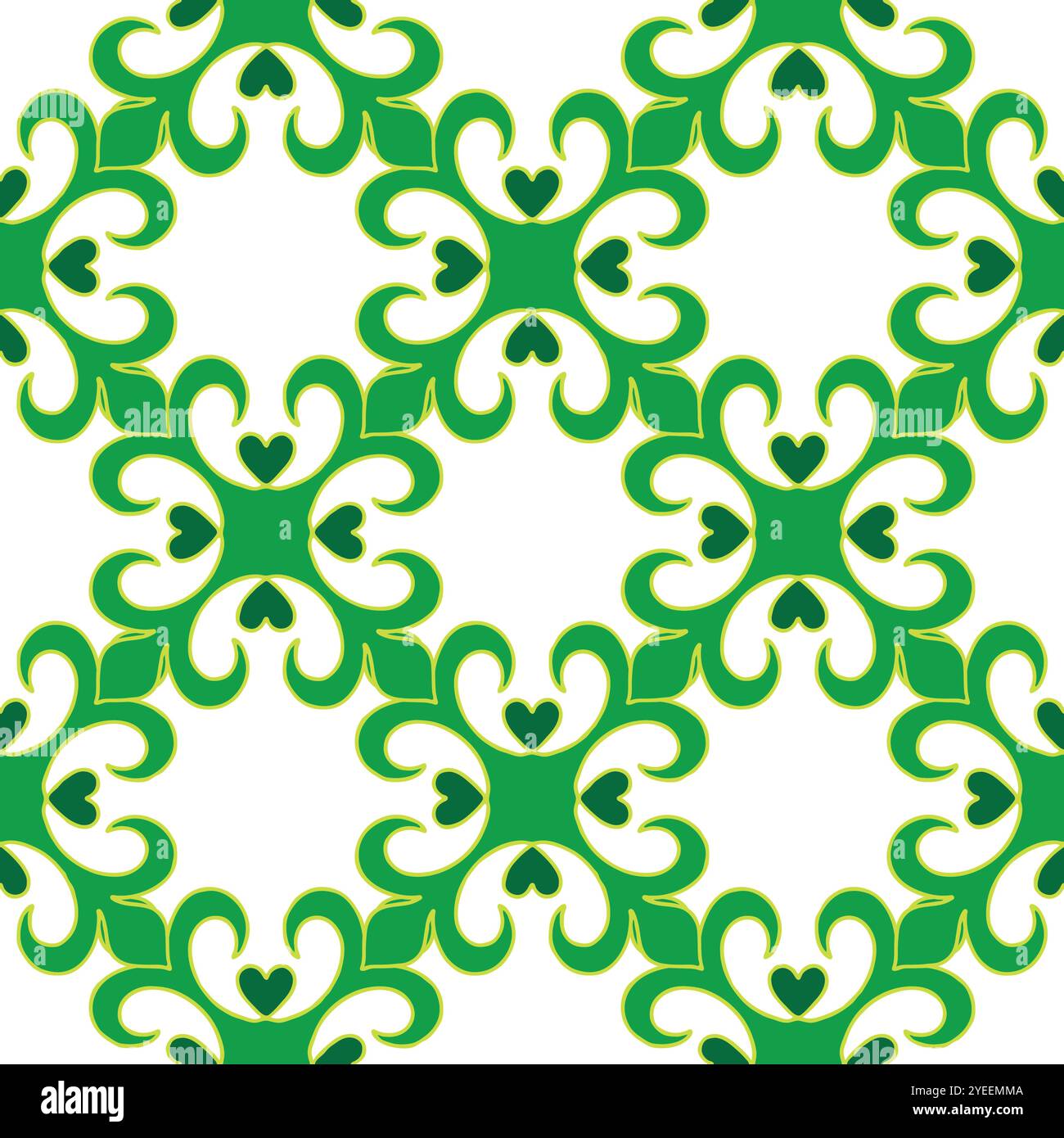 Tatar seamless pattern. Islamic tulip, floral geometry. Culture of the ...