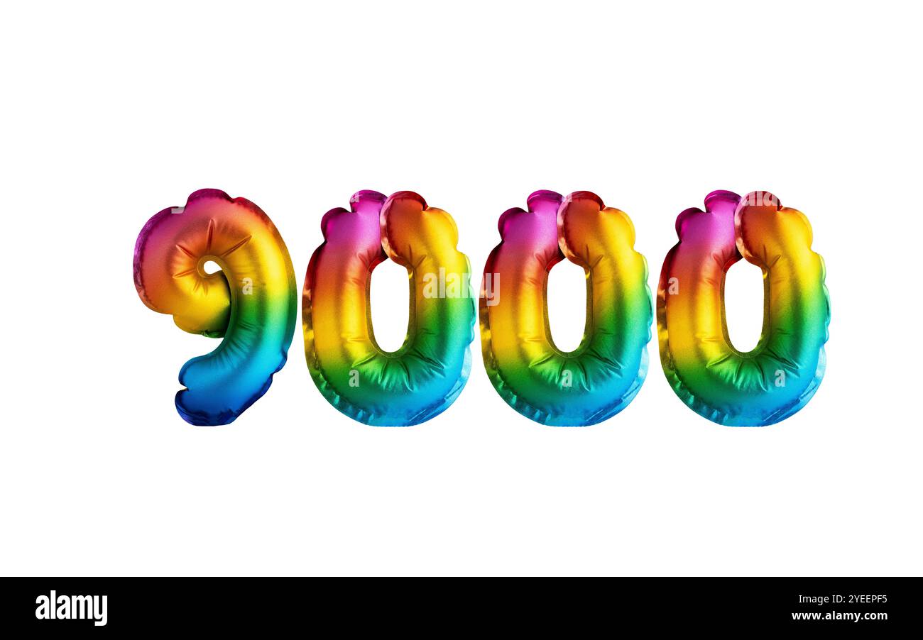 Number 9000 Cut Out Stock Images & Pictures - Alamy