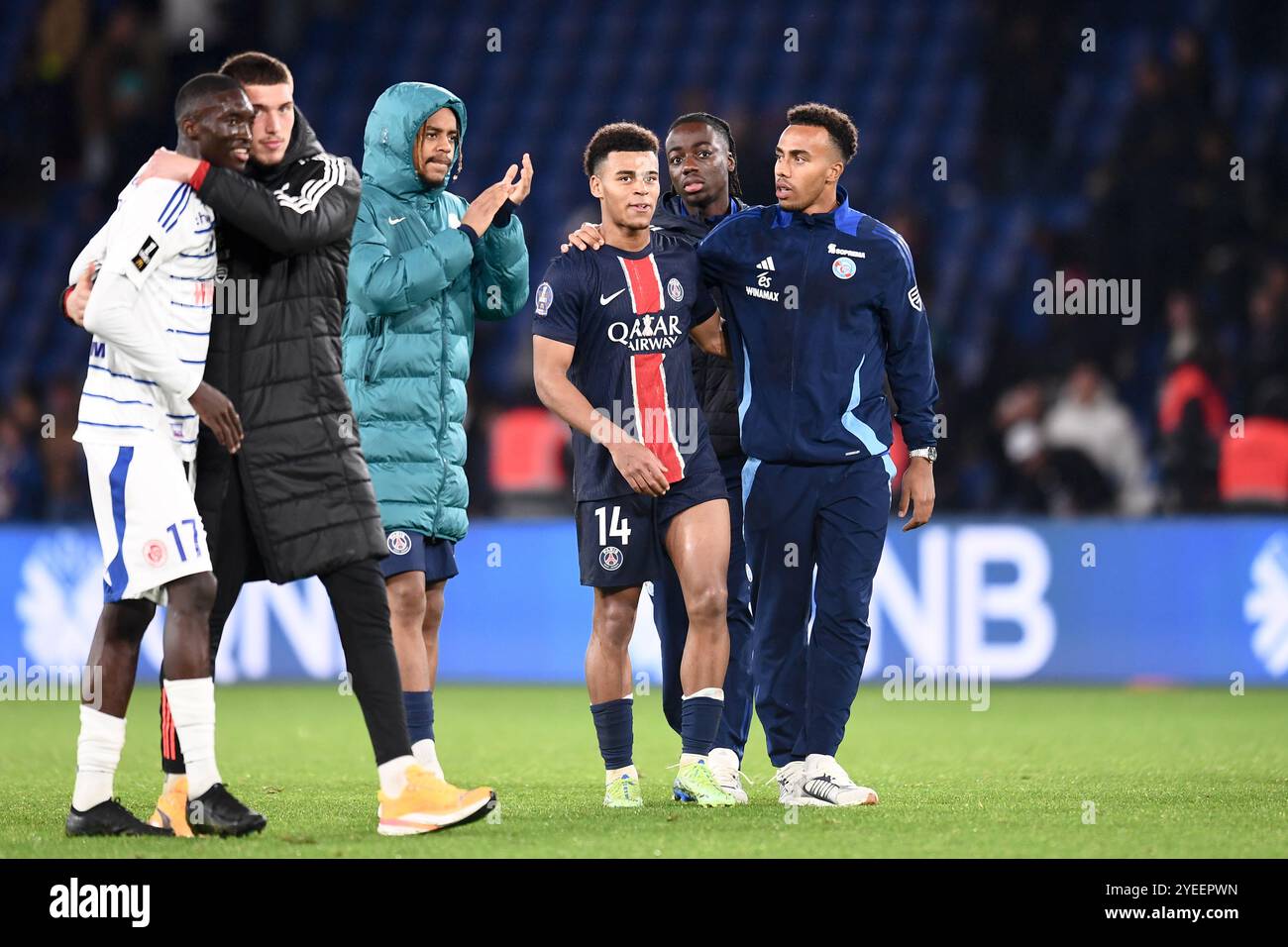 29 Bradley BARCOLA (psg) - 29 Ismael DOUKOURE (rcsa) - 14 Desire DOUE (psg) - 22 Guela DOUE ...