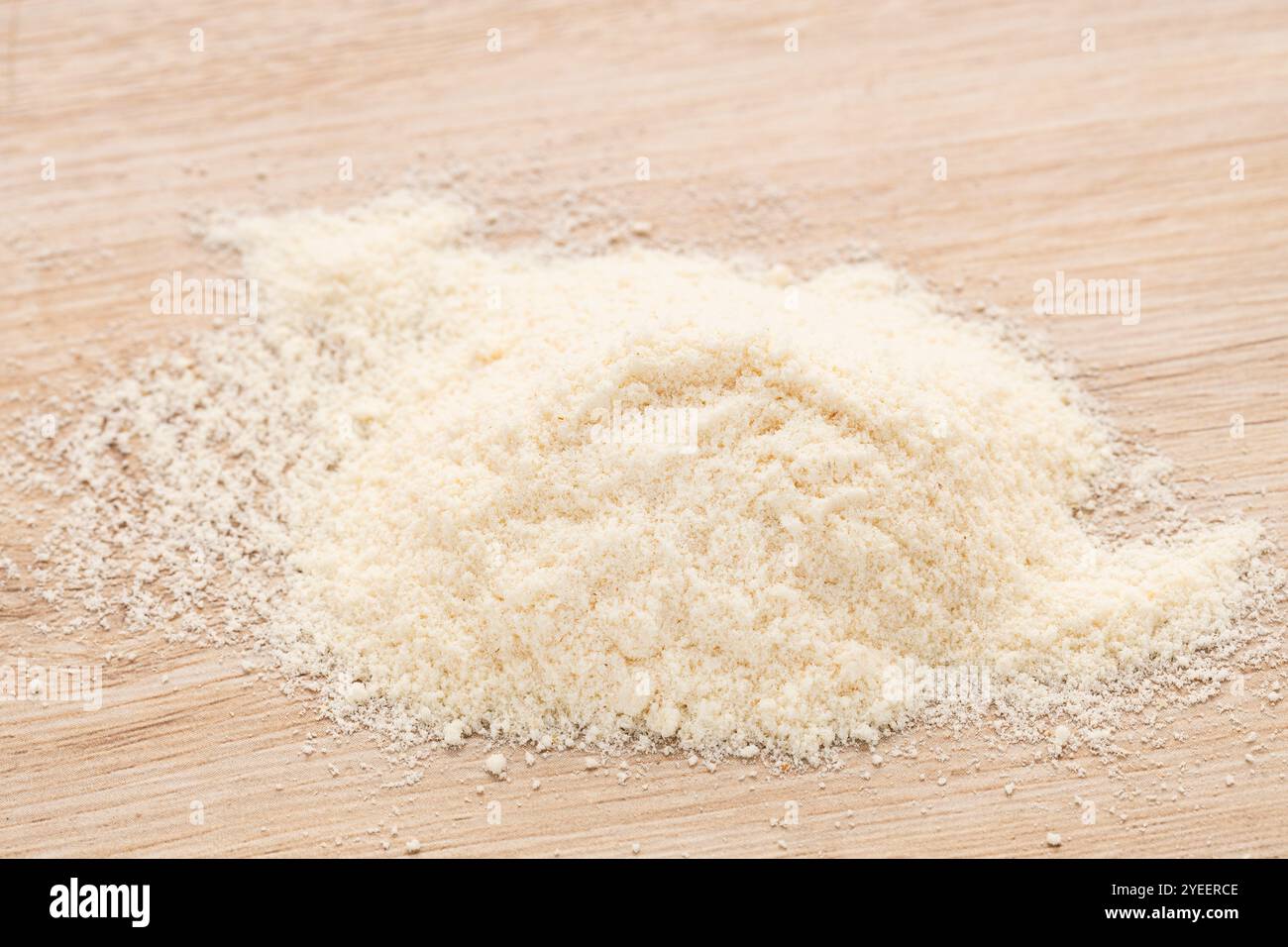 Hydrolyzed collagen powder in the heap - Organic gelatin powder Stock ...