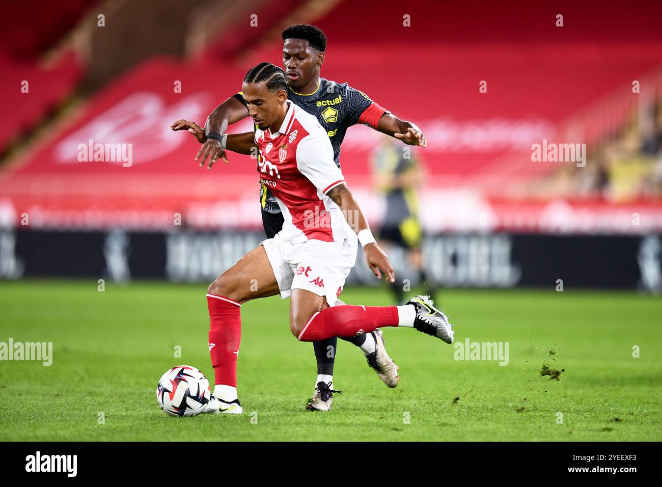 05 Thilo KEHRER (asm) - 09 Jonathan Christian DAVID (losc) during the ...