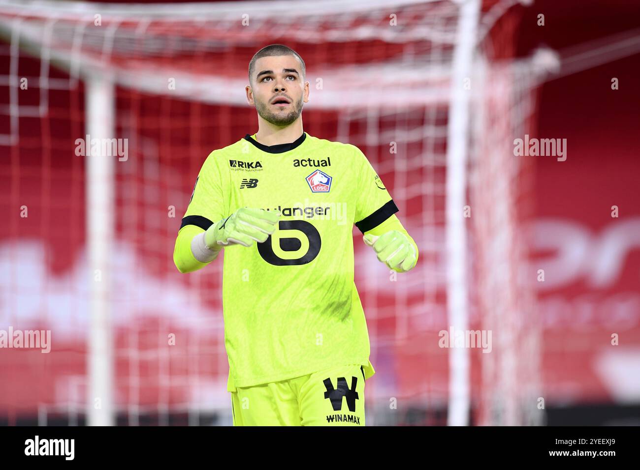30 Lucas CHEVALIER (losc) during the Ligue 1 McDonald's match between ...