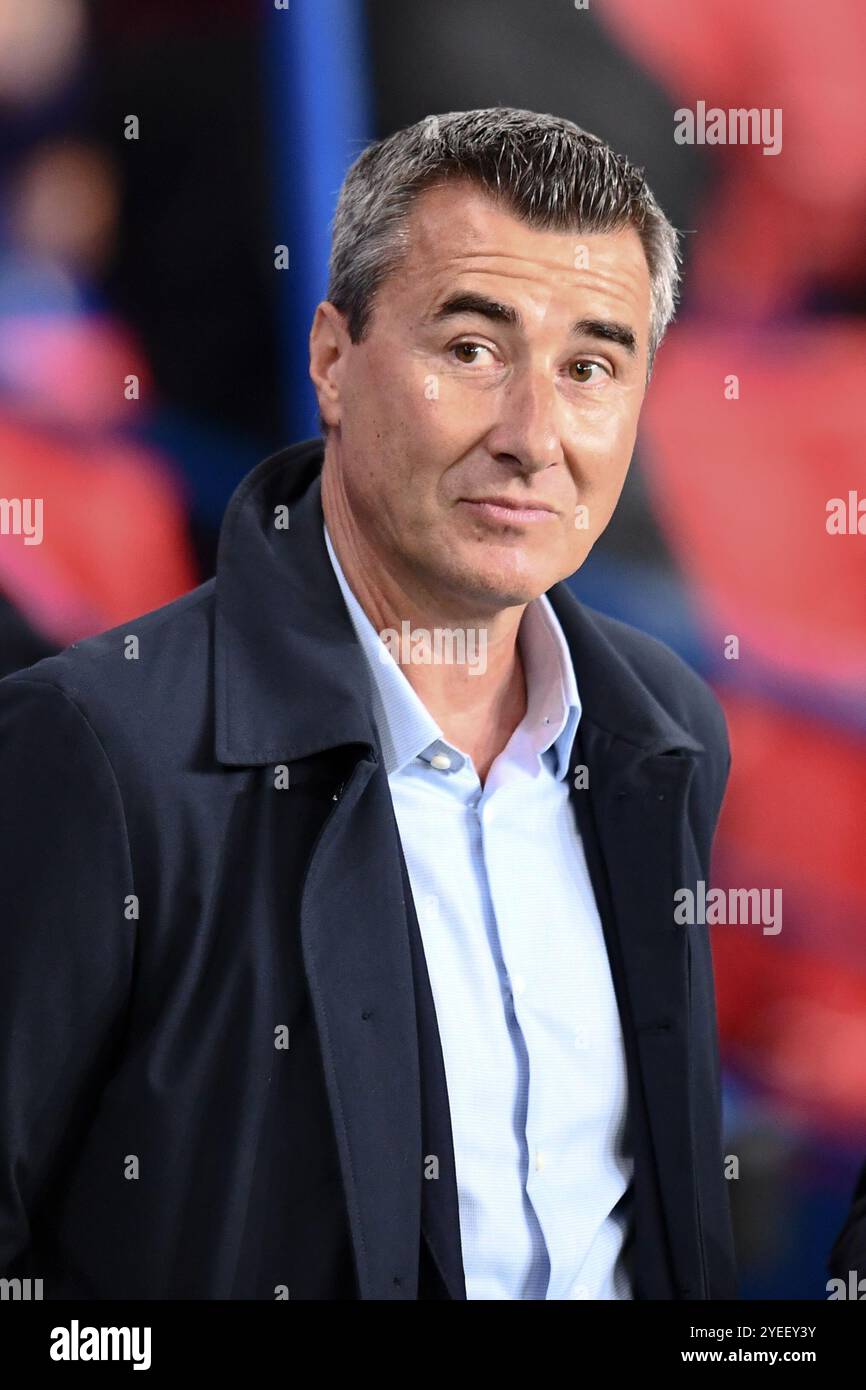 Marc KELLER (PRESIDENT STRASBOURG RCSA) during the Ligue 1 McDonald's ...
