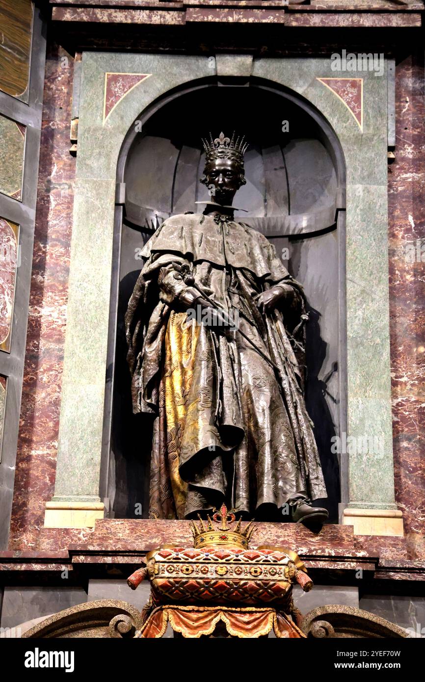 Statue of Cosimo Medici in the Medici Chapel in Florence Italy Stock ...