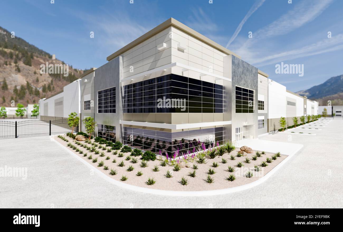 New commercial building complex hi-res stock photography and images - Alamy