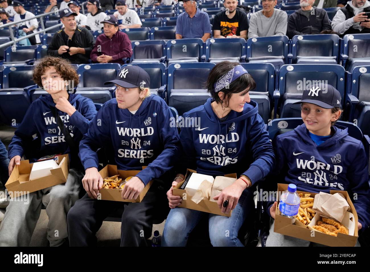 From right to left, Everett Teel-Young sits with his mother, Jacquelyn ...