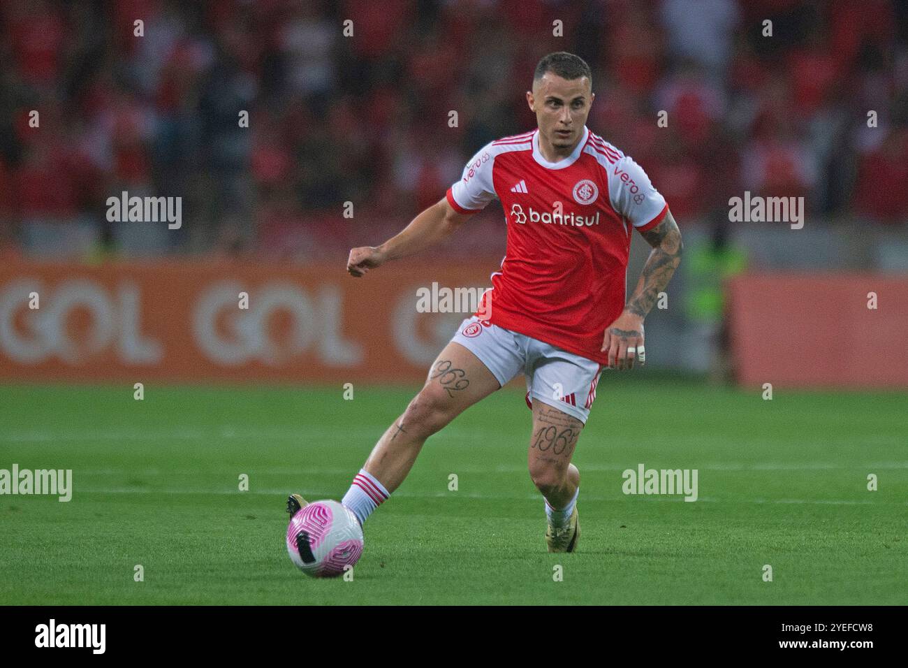 Porto Alegre, Brazil, 30th Oct, 2024. Bruno Gomes of Internacional ...