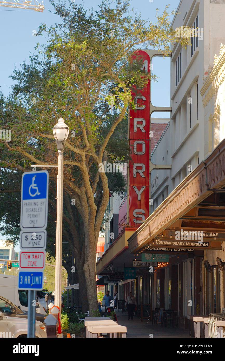 Editorial Use Only October 29, 2024 St. Petersburg, FL, USA. McCrory ...