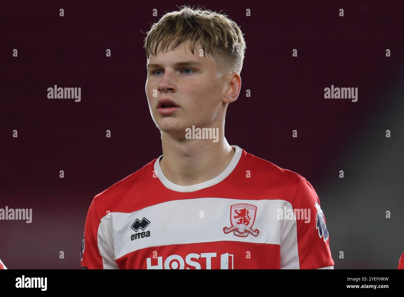 Middlesbrough’s Harley Hunt during the Premier League International Cup ...