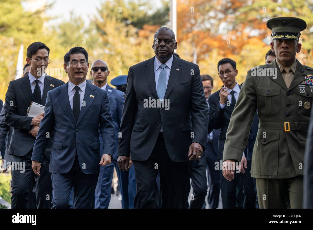 Secretary of Defense Lloyd J. Austin and South Korean Defense Minister ...