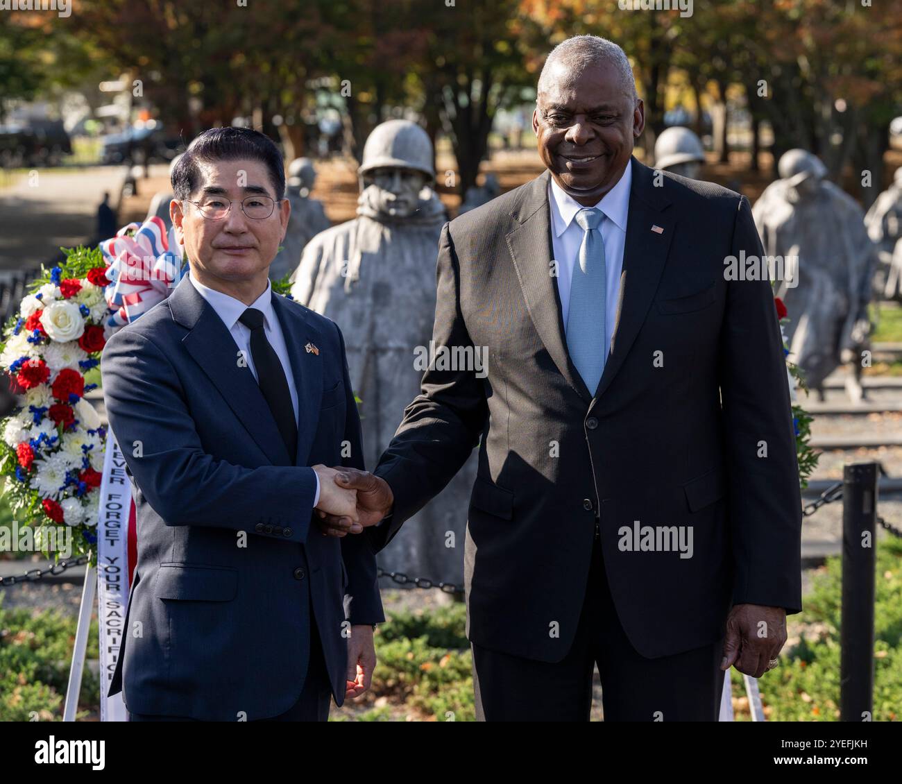 Secretary of Defense Lloyd J. Austin and South Korean Defense Minister ...