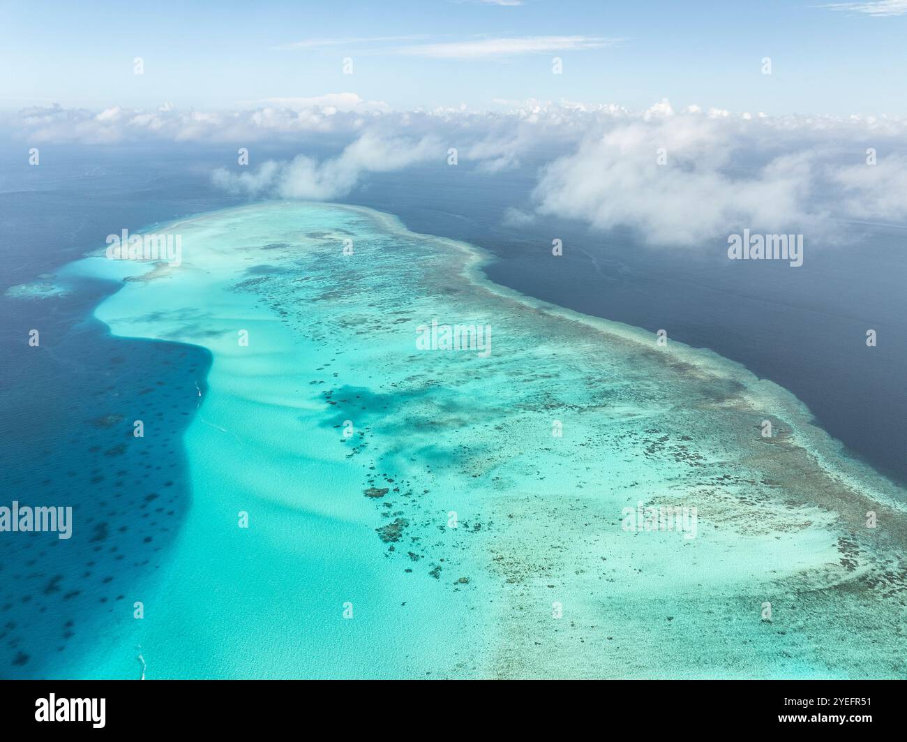Aerial view of Conflict Islands, Papua New Guinea Stock Photo - Alamy