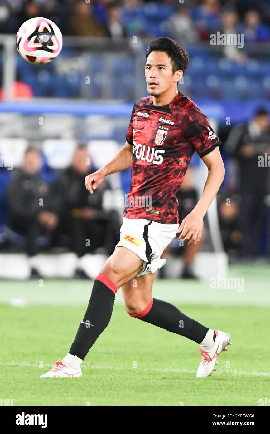Nissan Stadium, Kanagawa, Japan. 30th Oct, 2024. Rikito Inoue (Reds ...