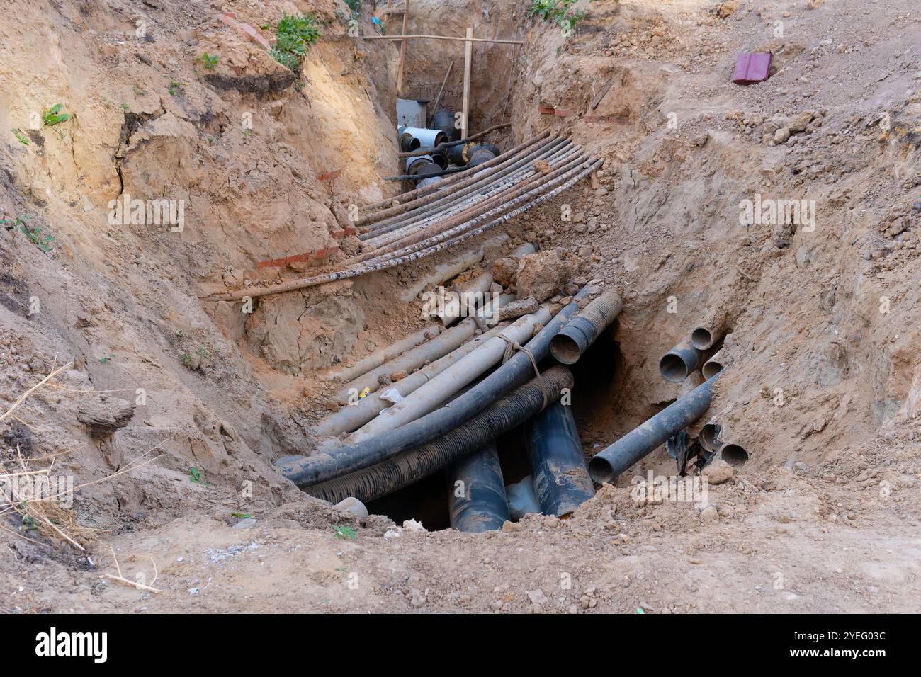 equipment engineering water tube drainage industrial pipe pipeline ...