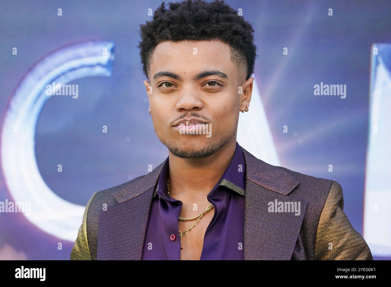 Reed Shannon arrives at the season two premiere of "Arcane" on ...