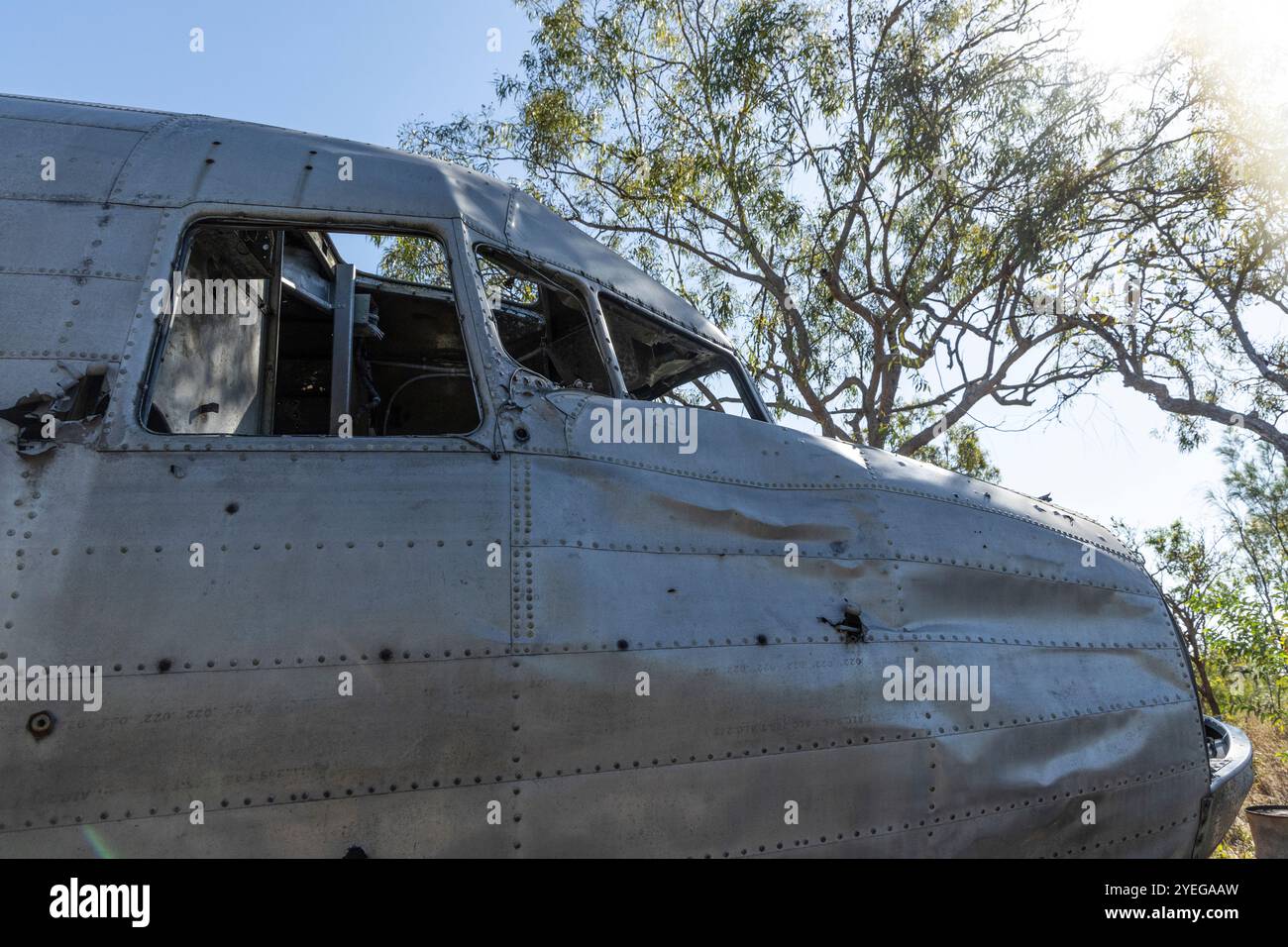 C53 Plane Wreck in The Kimberley, Australia Stock Photo - Alamy