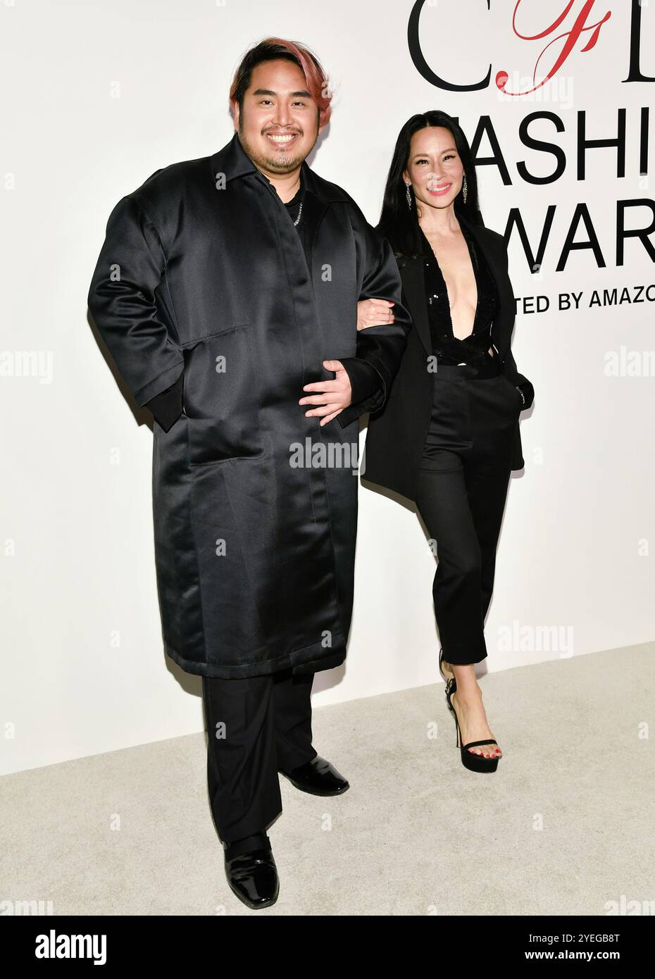 Bach Mai, left, and Lucy Liu attend the CFDA Fashion Awards at the ...