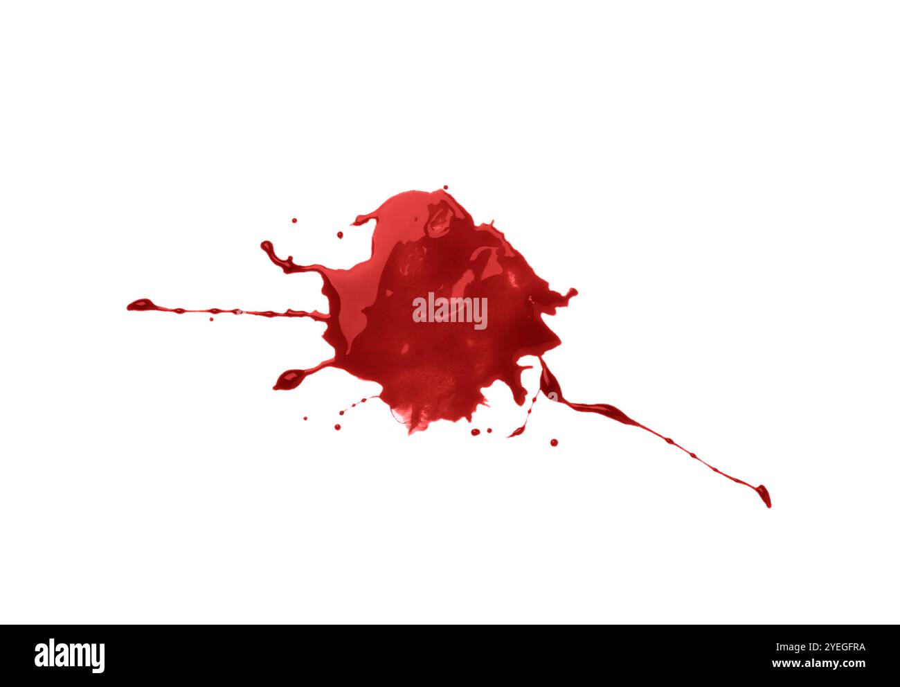 Blood splatter analysis Cut Out Stock Images & Pictures - Alamy