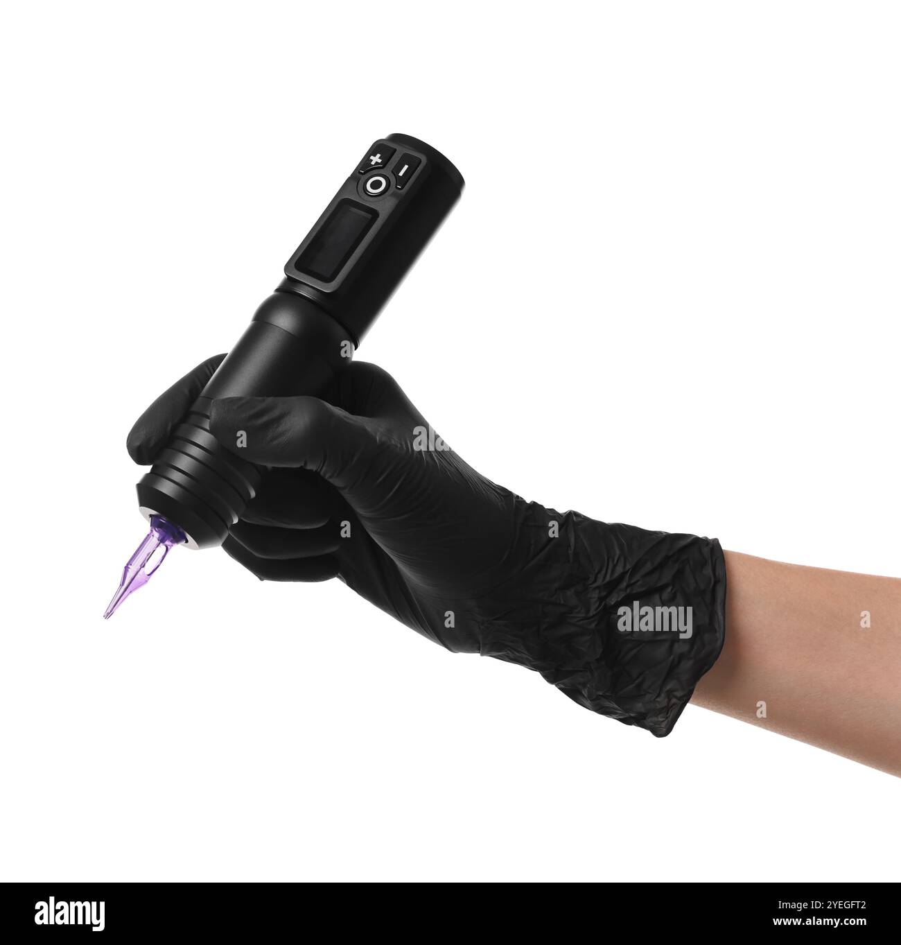 Tattoo machine isolated in Cut Out Stock Images & Pictures - Alamy