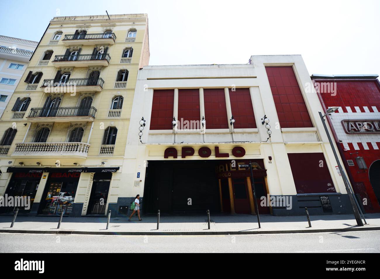 The Apolo theater on Av. del Paral·lel, Sants-Montjuïc, Barcelona ...