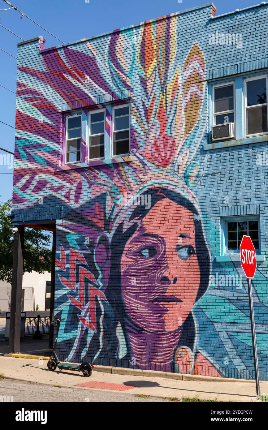 Female native american woman hi-res stock photography and images - Alamy