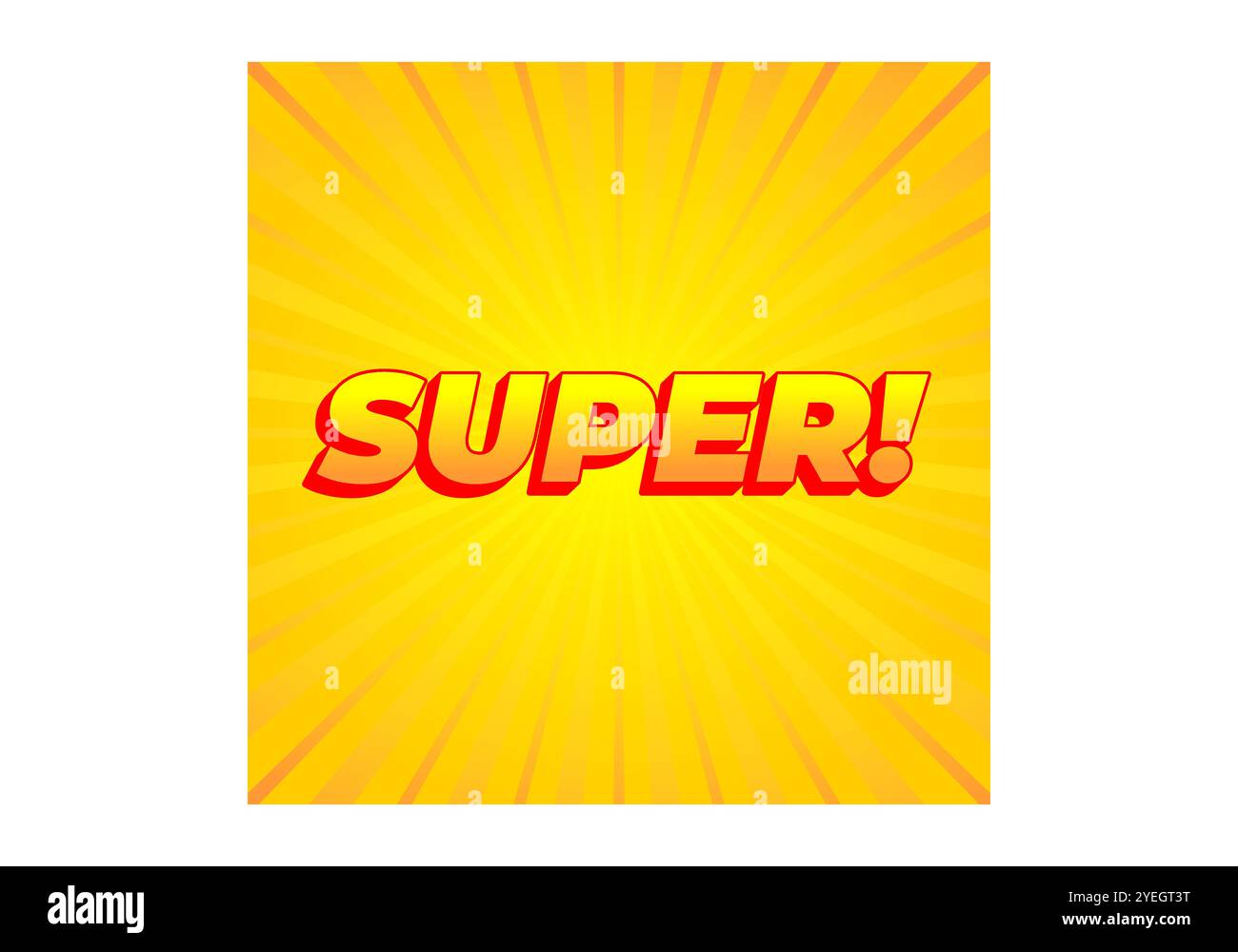 Super. Text effect design in colorful style with 3D look Stock Vector ...
