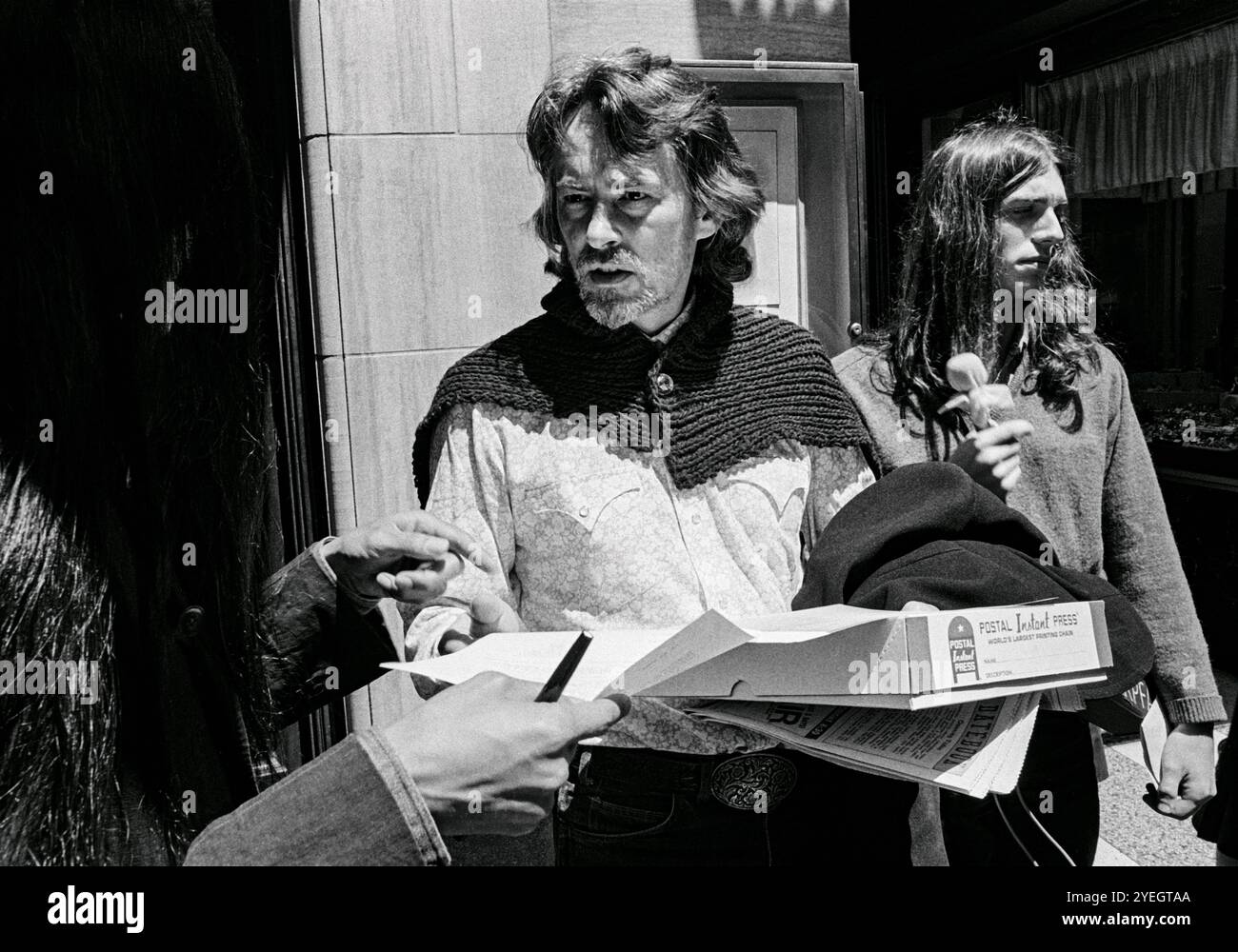 San Francisco, California: 1970 Beat poet, novelist and songwriter ...