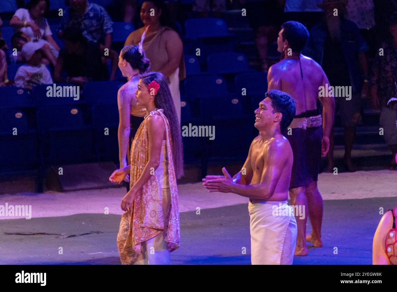 Polynesian cultural center Stock Photo - Alamy
