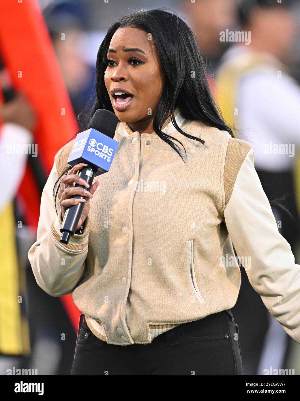 EAST HARTFORD, CT - OCTOBER 26: CBS Lead college football reporter for ...