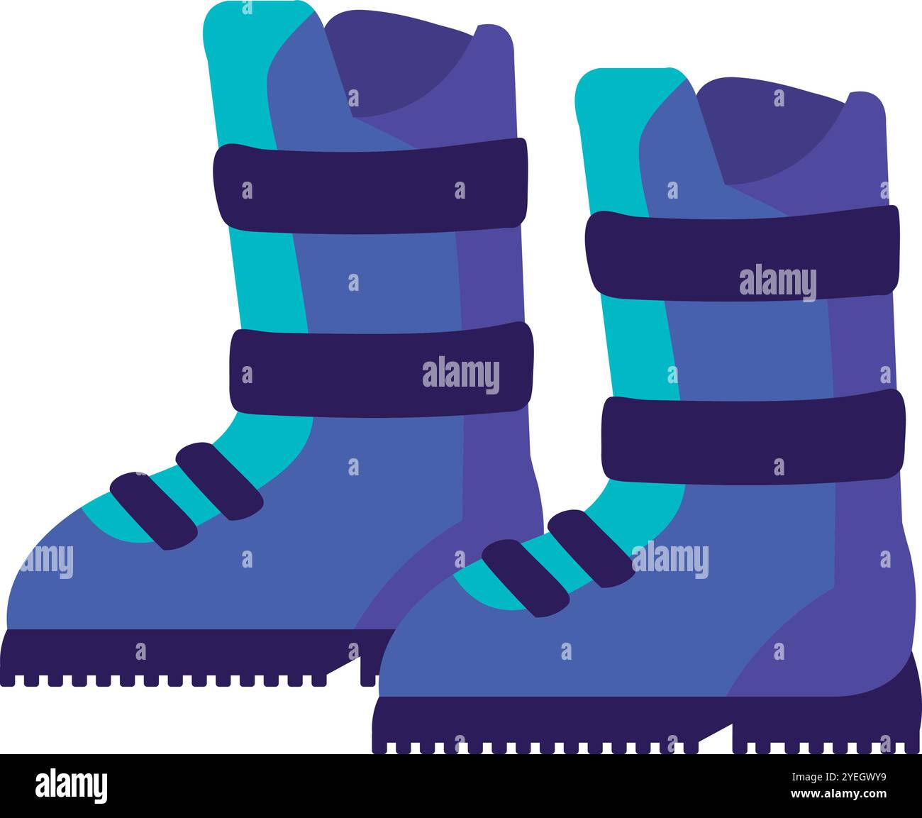 Boots Ski Equipment Stock Vector Image And Art Alamy